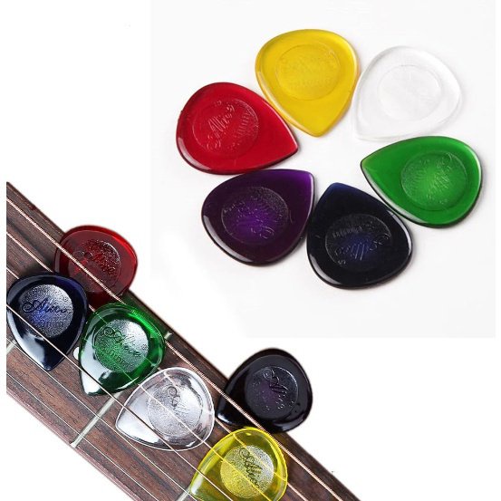 Alice Stubby Guitar Pick / Jazz Pick Design Guitar 3.0mm 2.0mm 1.0mm ...