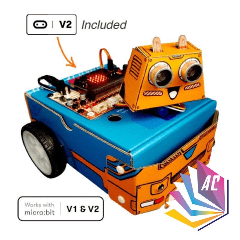 ZOOM:BIT Robot Car Kit for micro:bit (V2 included) | Shopee Malaysia