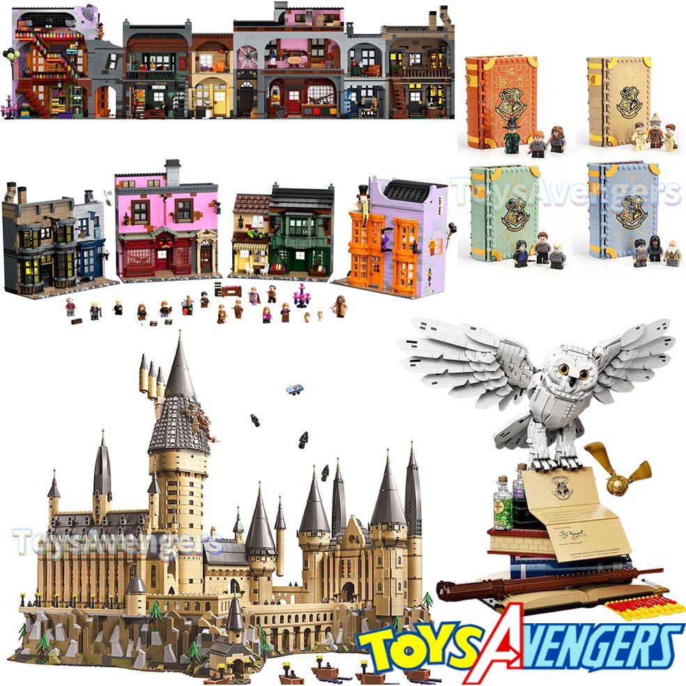 MOC 76391 Harry Potter Hogwarts Castle Buliding Blocks storybook ...