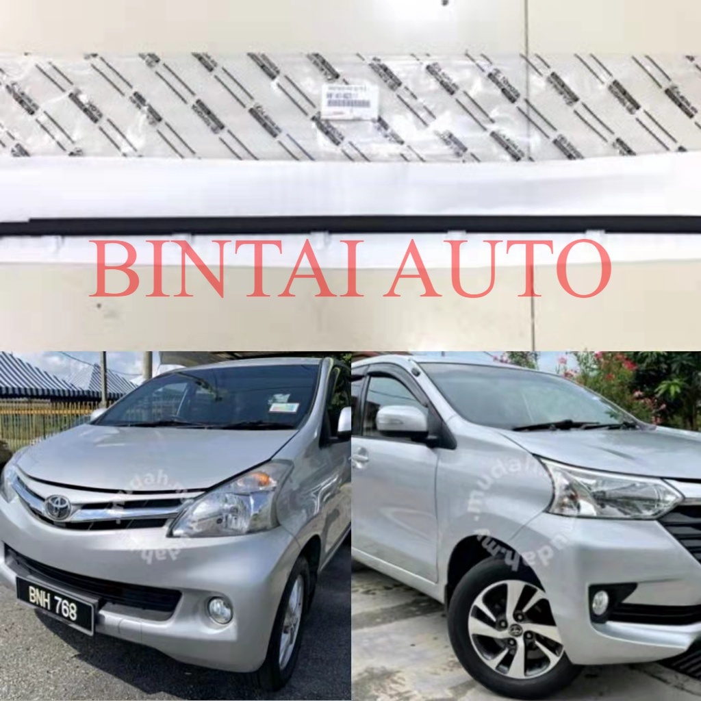 * TOYOTA F651 AVANZA 2012-2019 WEATHERSTRIP WINDOW SEAL MOULDING TRIM ...