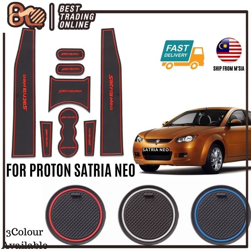 PROTON SATRIA NEO Interior Slot Mat Storage Tank Mat (8pcs/Set ...