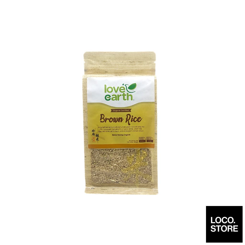 Love Earth Organic Brown Rice 1kg | Shopee Malaysia