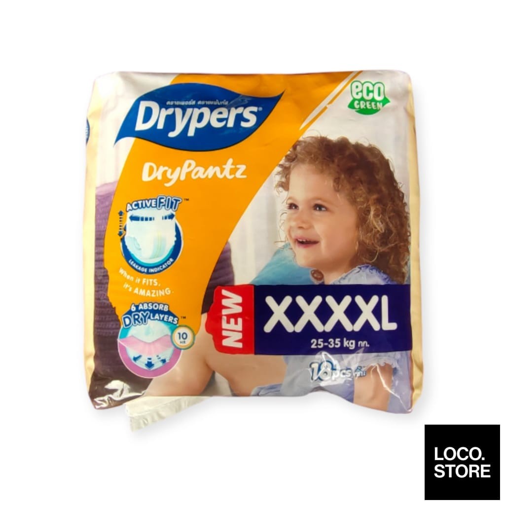 Drypers Drypantz XXXXL Mega 18s | Shopee Malaysia