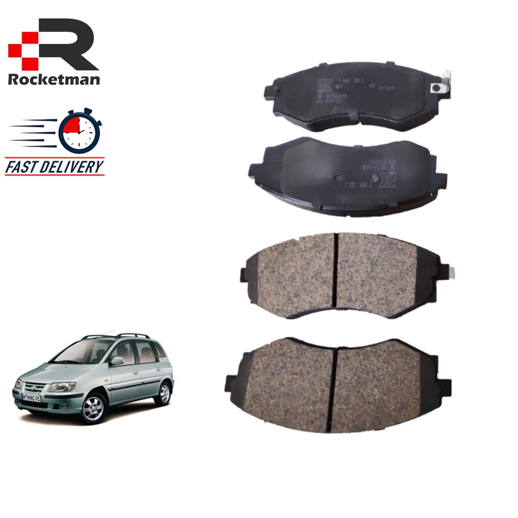 OEM FRONT BRAKE PADS HYUNDAI MATRIX 1.6 1.8 | Shopee Malaysia