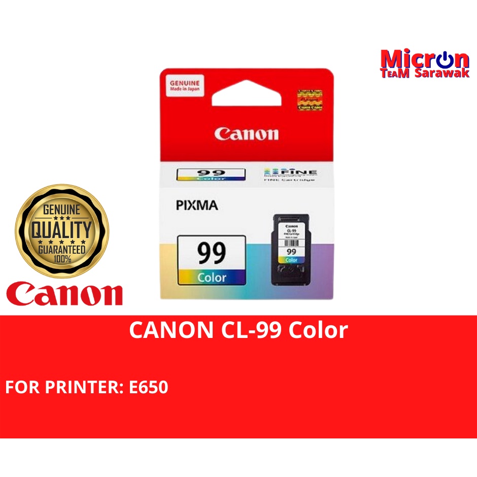Canon CL-99 Color Ink Cart (E560) | Shopee Malaysia
