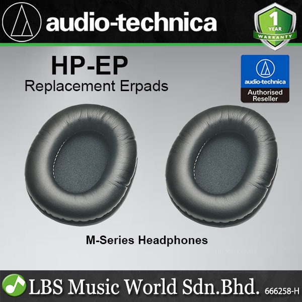 Audio Technica HP-EP Replacement Earpads for M Series Headphones (Pair ...