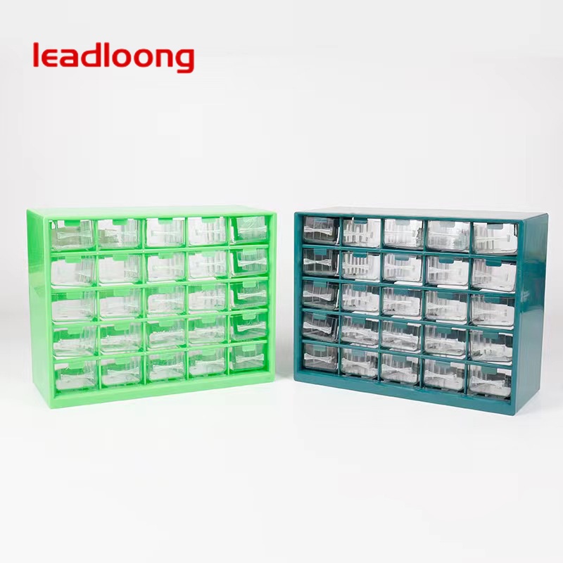 25 Lattice Drawer Type Hardware Tool Storage Box Plastic Tool Bin Wall ...
