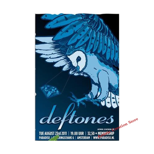 Deftones Singer kraft paper Posters Popular Band Vintage Print Pictures ...