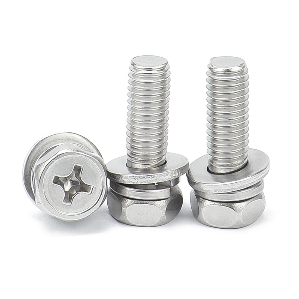 [Ready Stock] 304 Stainless Steel Phillips Outer Hexagon Three ...