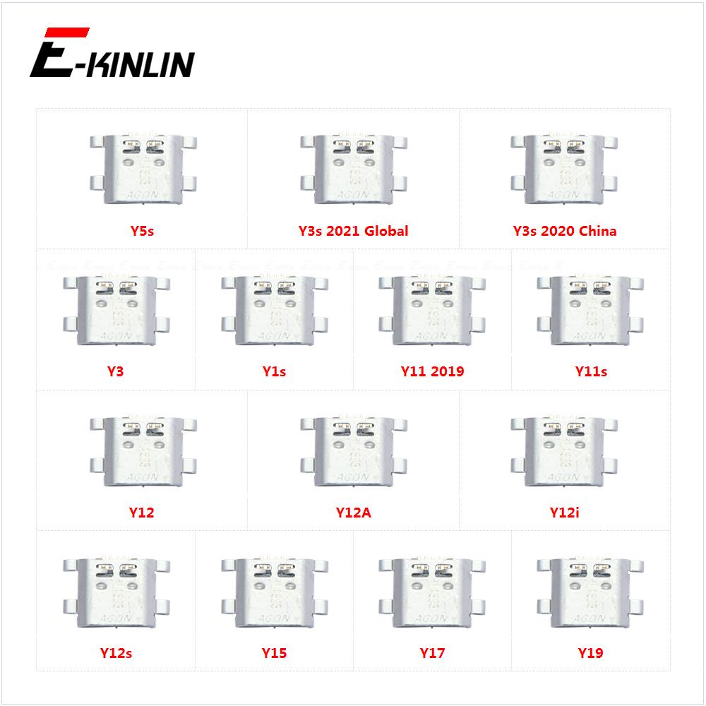 Micro USB Jack Connector Socket For Vivo Y5s Y3s Y3 Y1s Y11 Y11s Y12 ...