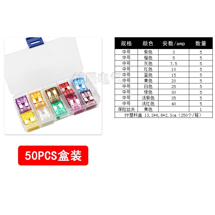 Car Fuse Replacement Set Box Standart Mini Fuse Blade Kit Fius Kereta Dan Motor | Shopee Malaysia