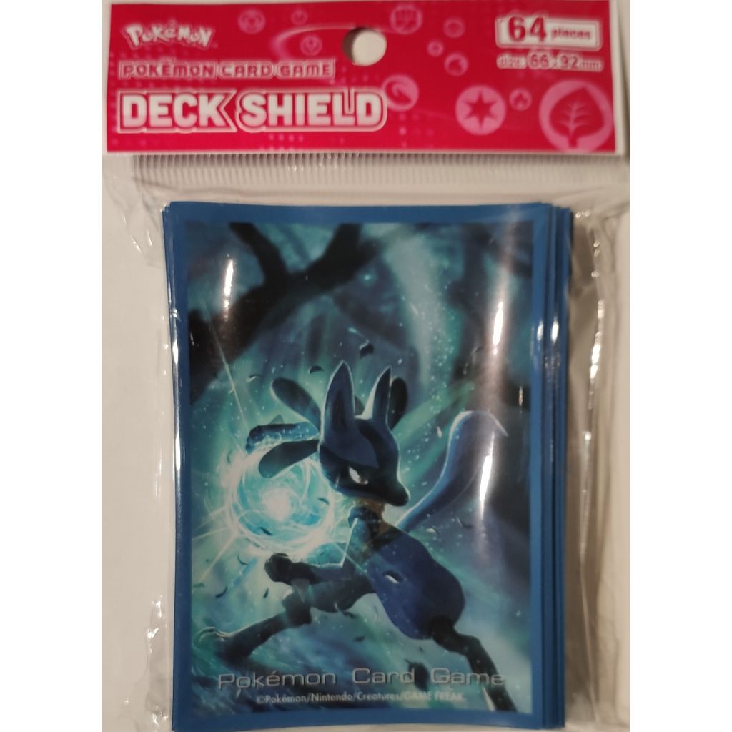 Pokemon TCG Deck Shield Pokemon Card Sleeve - Lucario | Shopee Malaysia