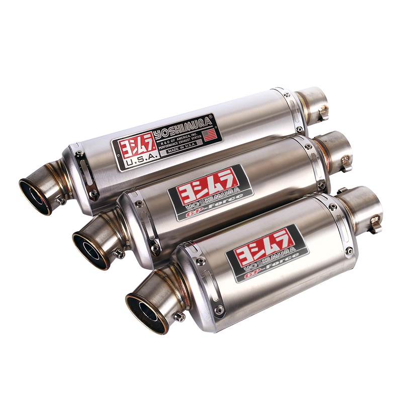 51mm Pipe Diameter Universal Motorcycle Exhaust Muffler Yoshimura Retro Style With DB Killer 310 ...