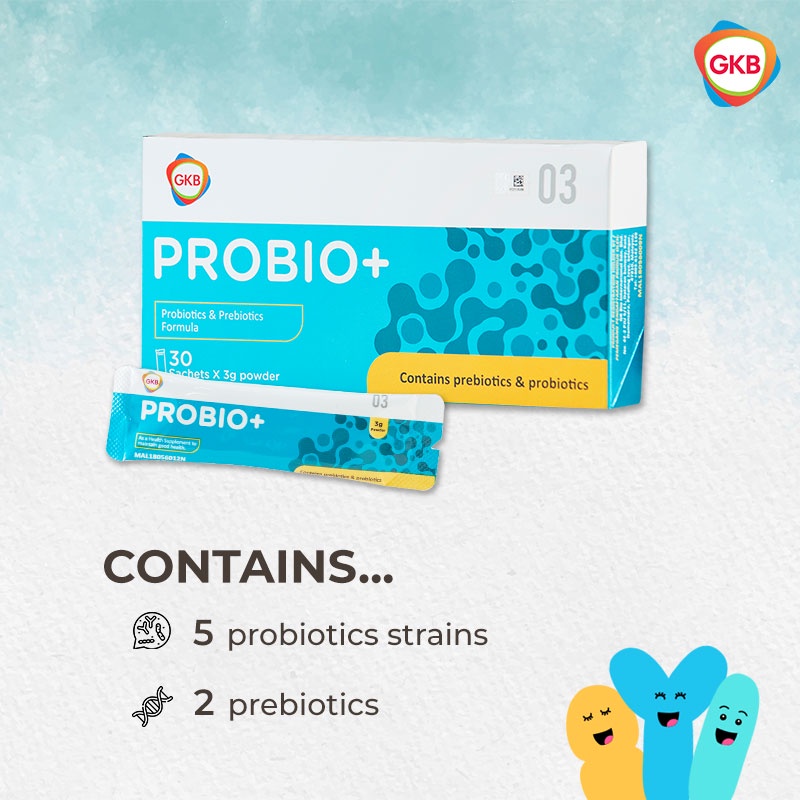 GKB Probio+ Sachets (3G x 30'S) | Shopee Malaysia