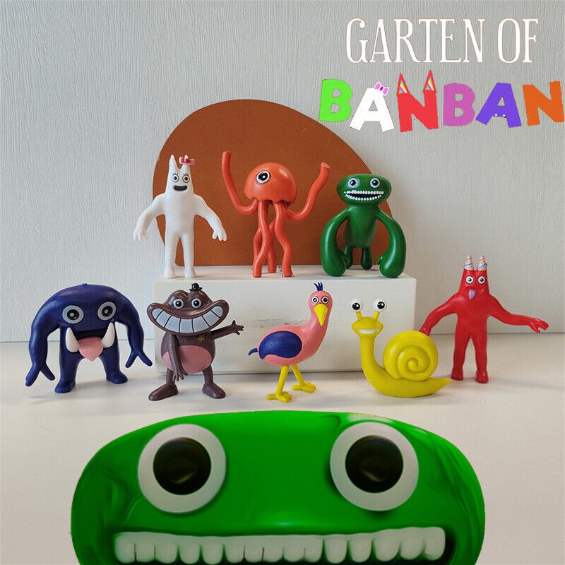 8pcs/set Game garten of banban figure Banban Garden Monster Figures ...