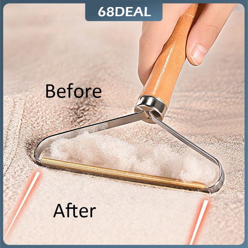 [Johor Stock] Portable Lint Remover Clothes Fuzz Fabric Shaver Brush ...