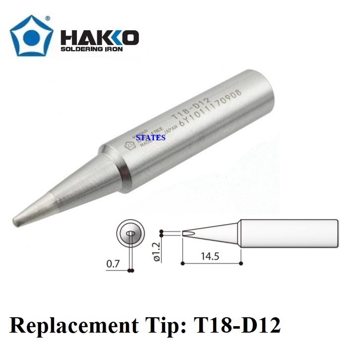 HAKKO T18-D12 Tip - Japan | Shopee Malaysia