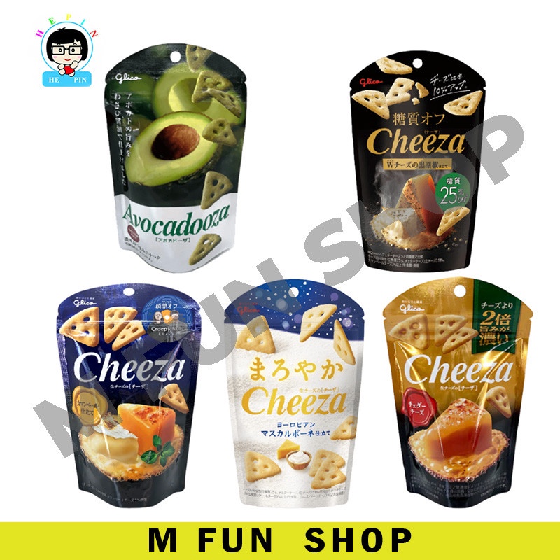 *Exp March 2025* Ezaki Glico Cheeza Cheese Cracker Avocadoza ...