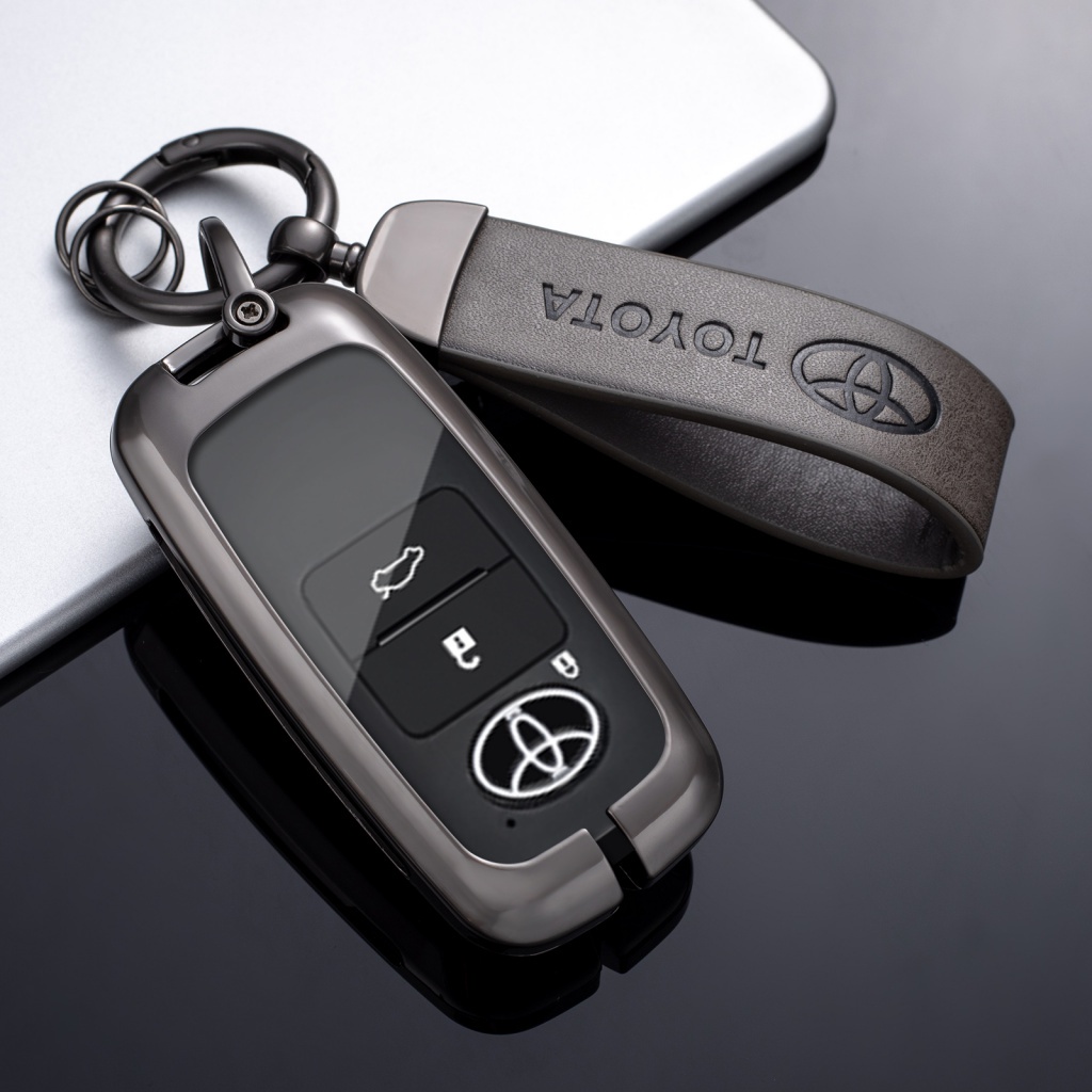 Toyota Vios 2023 Metal Car Key Cover Remote Cover Kunci Kereta Casing ...