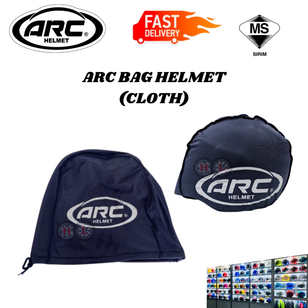 ARC BAG HELMET CLOTH ( BEG Kain Topi Keledar ARC ) | Shopee Malaysia
