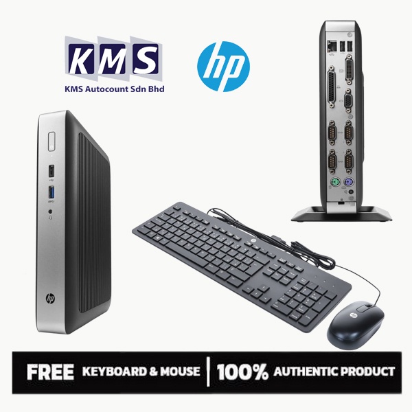 HP t628 Thin Client Desktop PC / Intel Celeron / 8GB Ram / 128GB SSD ...