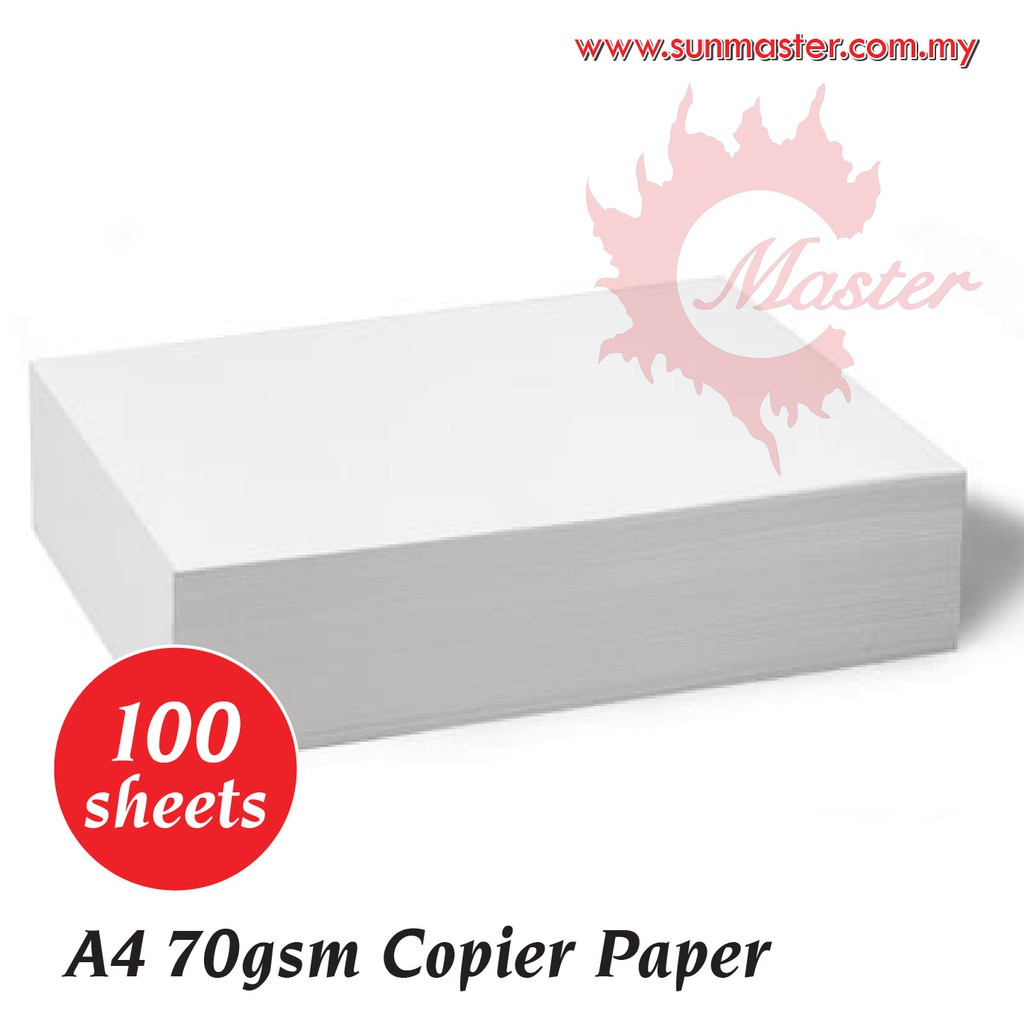 A4 70gsm Copier Paper (100s) | Shopee Malaysia