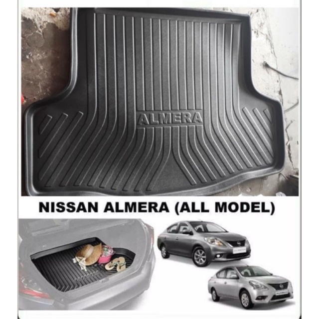 NISSAN ALMERA 2014-2019 BOOT TRAY🎁READYSTOCK🎁CARGO TRAY 2015 2016 2017 ...