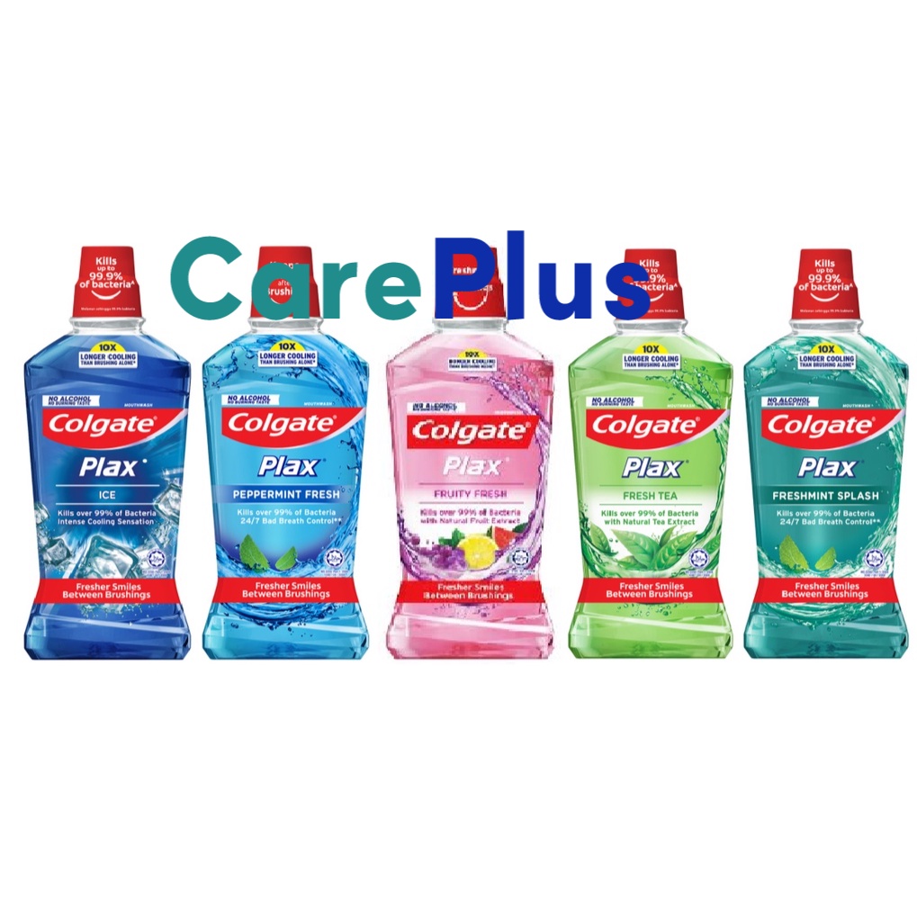 COLGATE PLAX 250ML FRESH TEA | FRUITY FRESH | PEPPERMINT | FRESH MINT ...