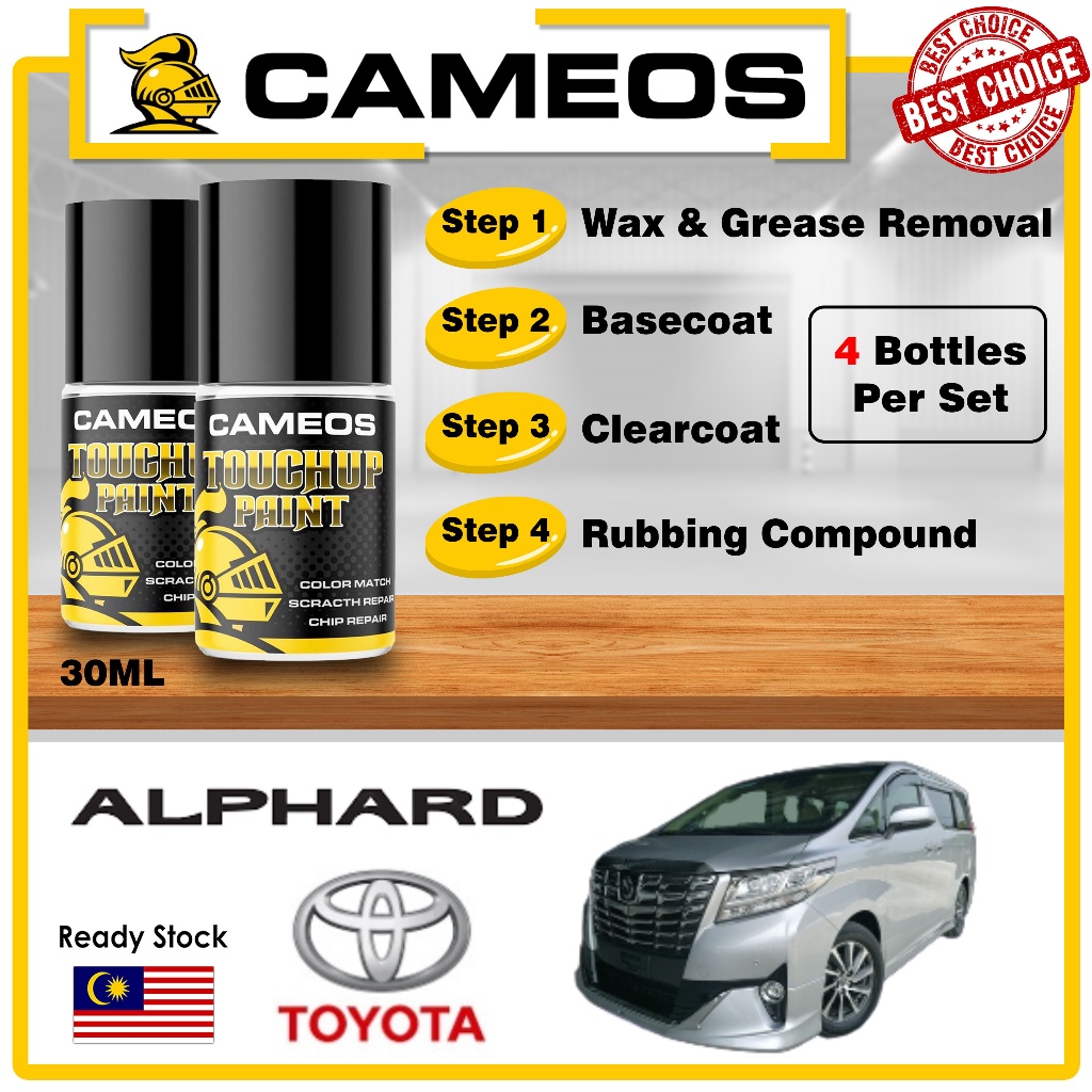 TOYOTA ALPHARD GEN 3 - Paint Repair Kit - Car Touch Up Paint - Scratch ...