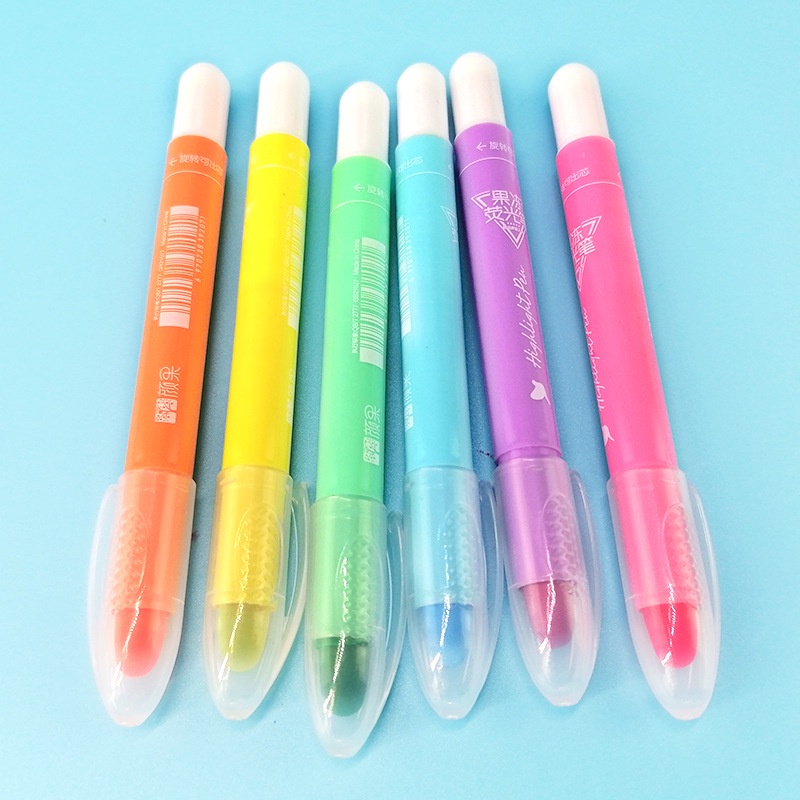 Candy Color Solid Jelly Highlighter Oily Marker Student Marker | Shopee ...