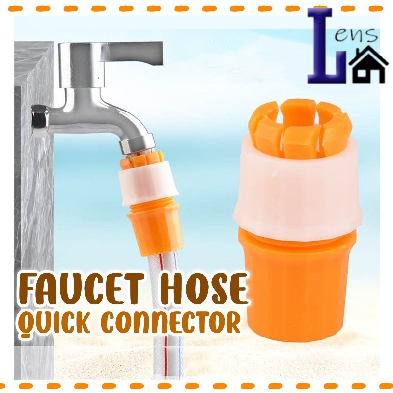 (1 pcs) Ultra Strong Faucet Hose Quick Connector Mesh Water Pipe ...