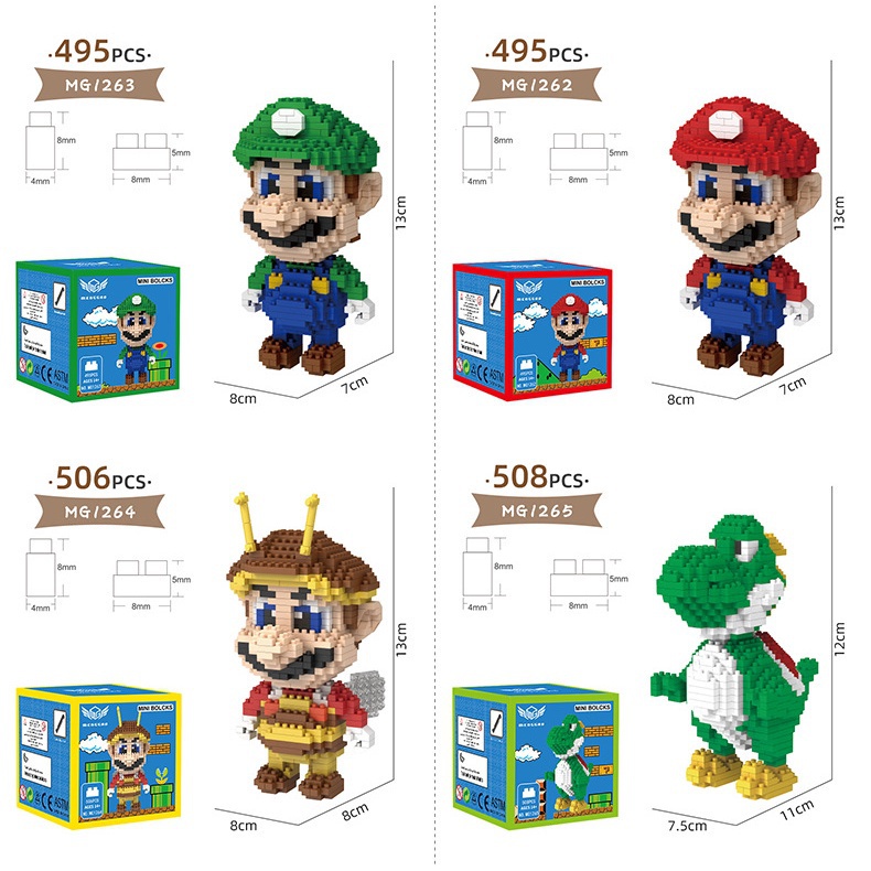 24 hours to deliver goodlego/Super Mario Bros. Luigi and Yoshi ...