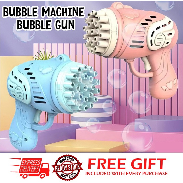 Automatic Bubble Blower Bubble Machine Gun Handheld Bubble Guns for ...