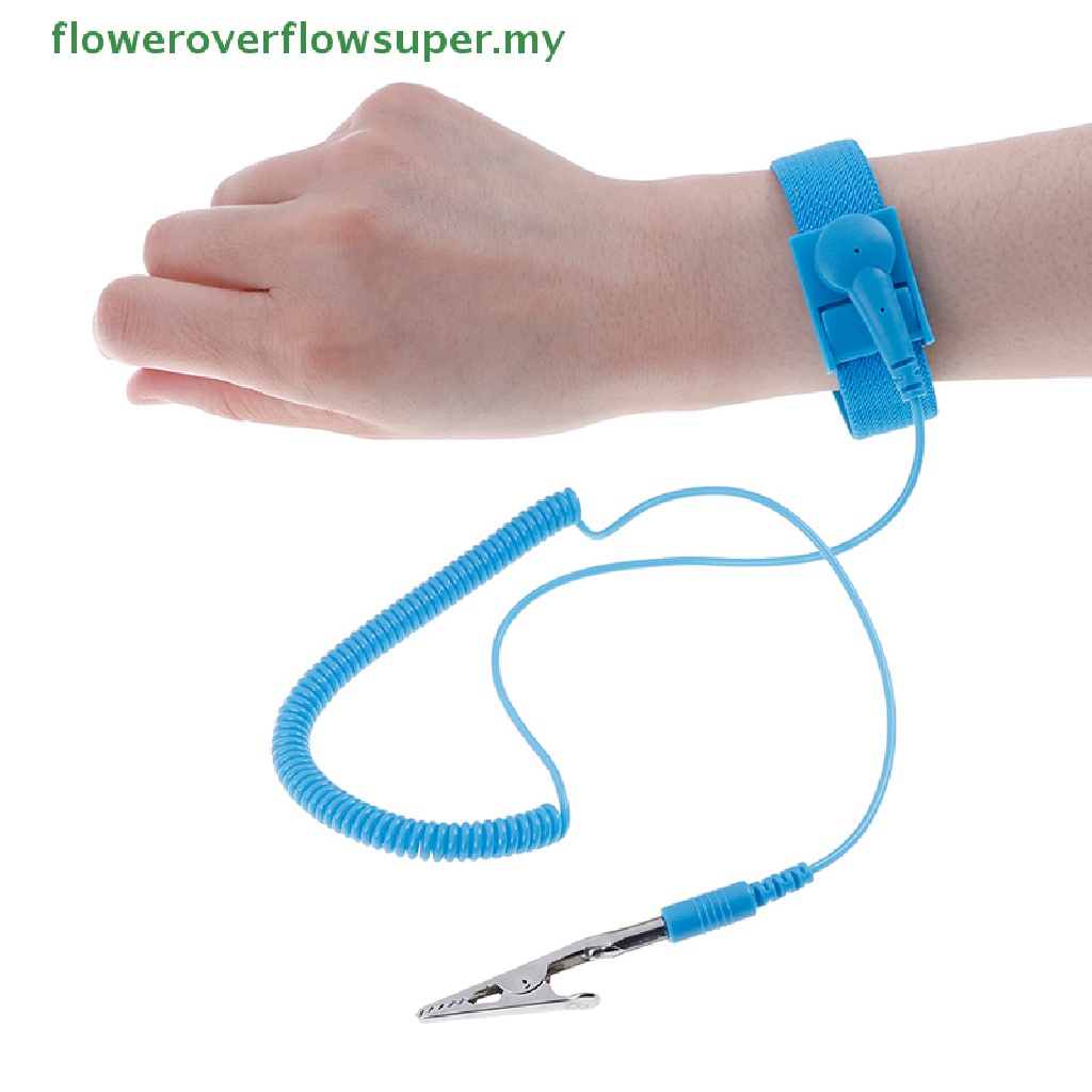 Fsmy Anti Static Bracelet Electrostatic Esd Discharge Cable Reusable Wrist Band Strap Hot