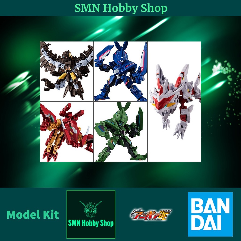 Candy Toy Full Set 5 Unit Animagear Double Edge DE 01 Model Kit [Anima ...