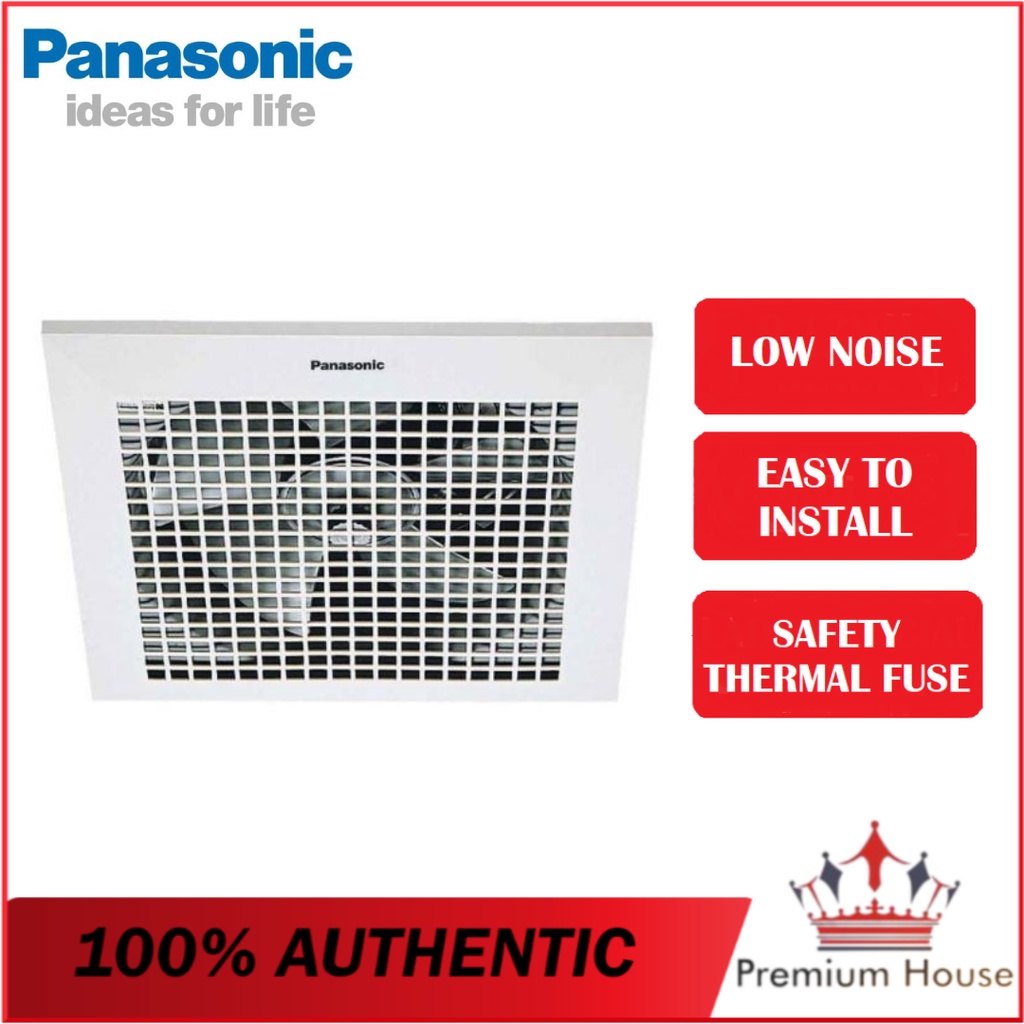 Panasonic Ceiling Mount Ventilation Fan 10" inch FV-25TGU3 | Shopee ...