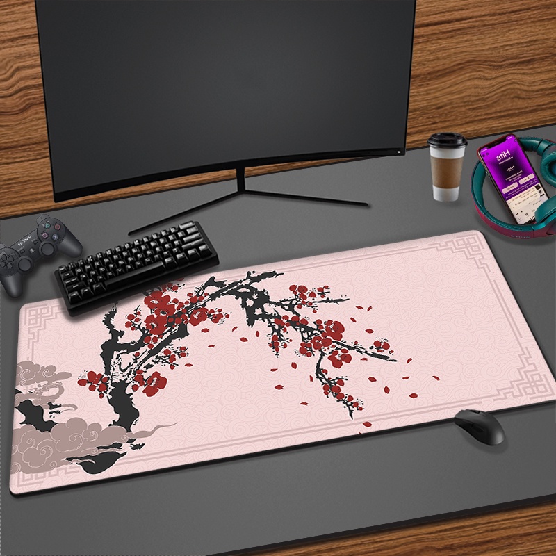 Large Sakura Mouse Pad Gamer Big Office Mouse Mat For PC Computer ...