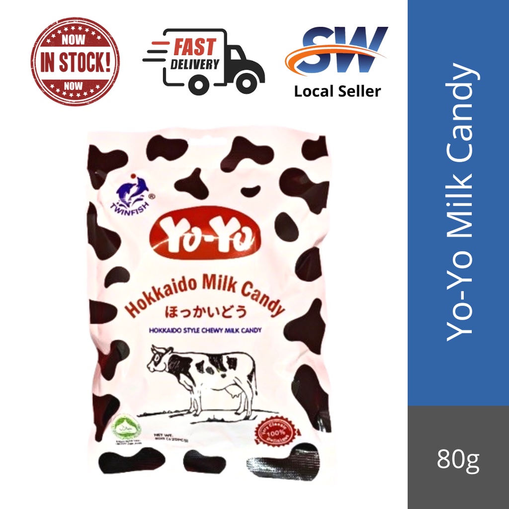 Yo-Yo Milk Candy 80g (20pcs) | Shopee Malaysia