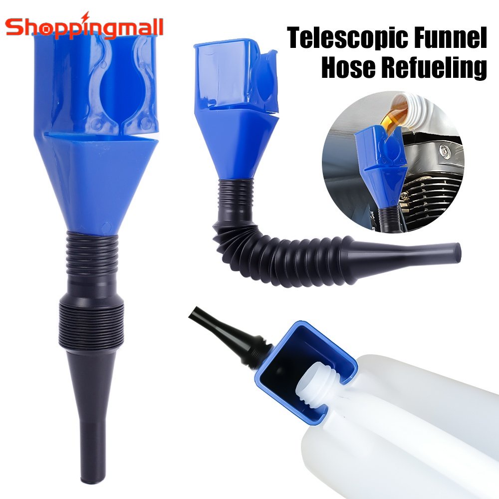 [Sunshine] Anti-spill Hands-free Plastic Filling and Pouring Funnel ...