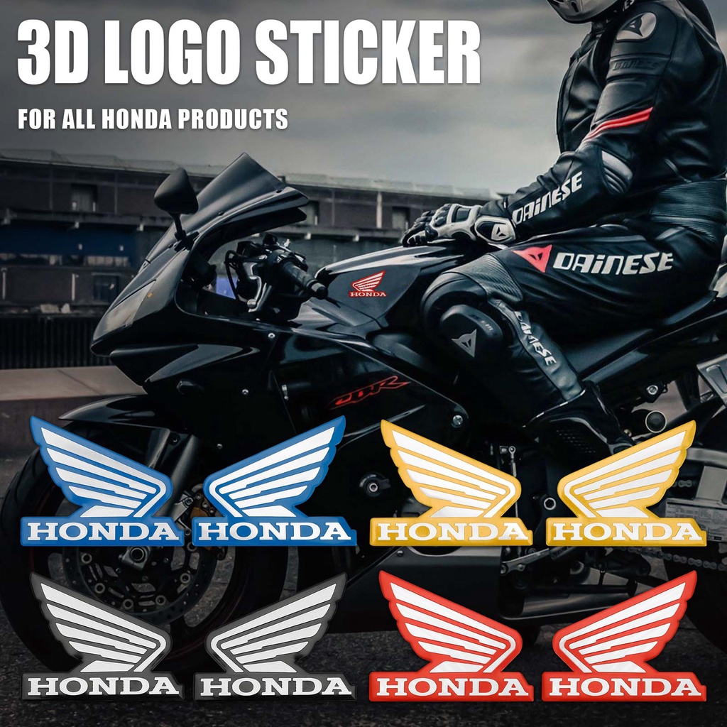 Honda Emblem 3D Wing logo Sticker | Shopee Malaysia