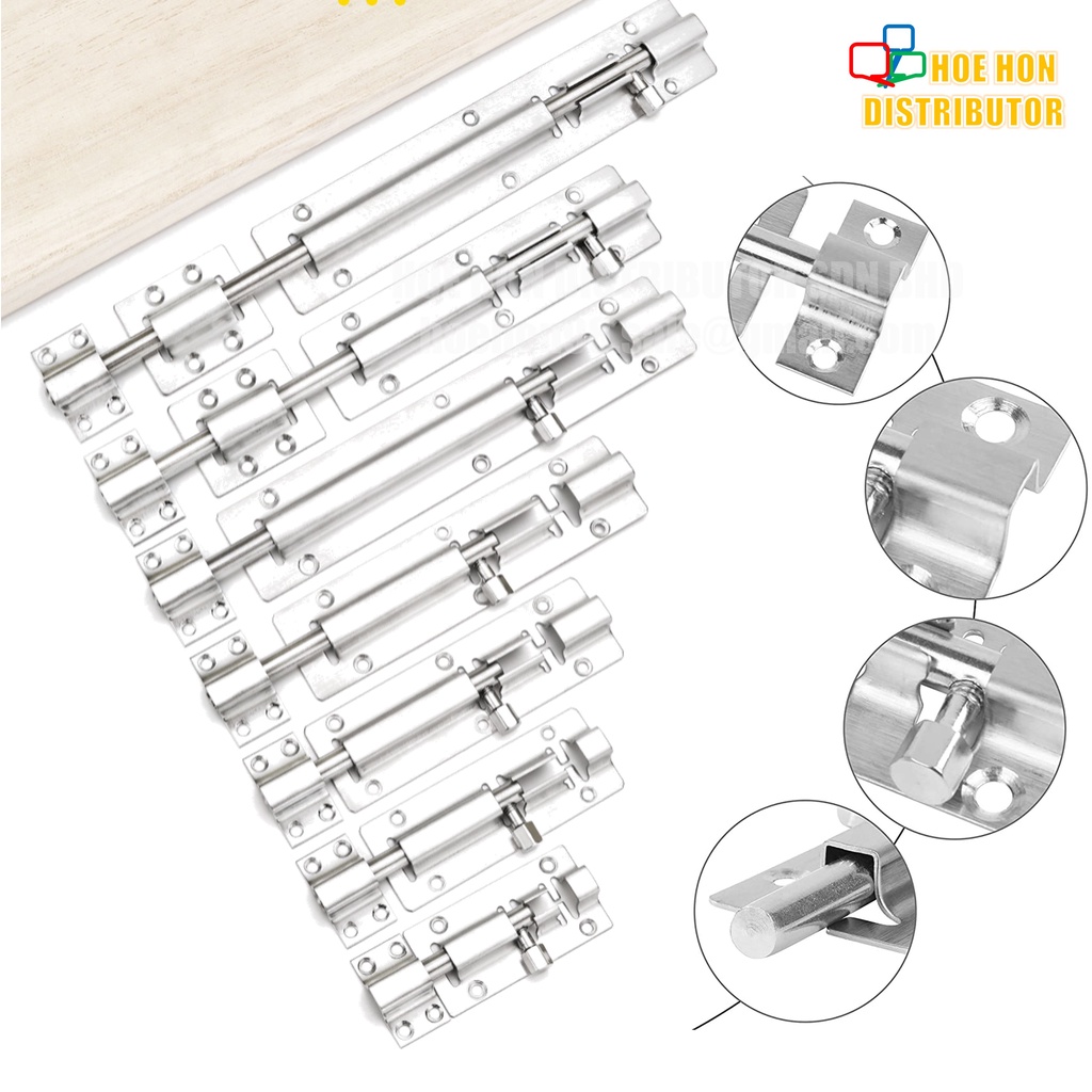 Basic Door Latch 1 1.5 2 2.5 3 4 5 6 inch Waterproof Stainless Steel ...