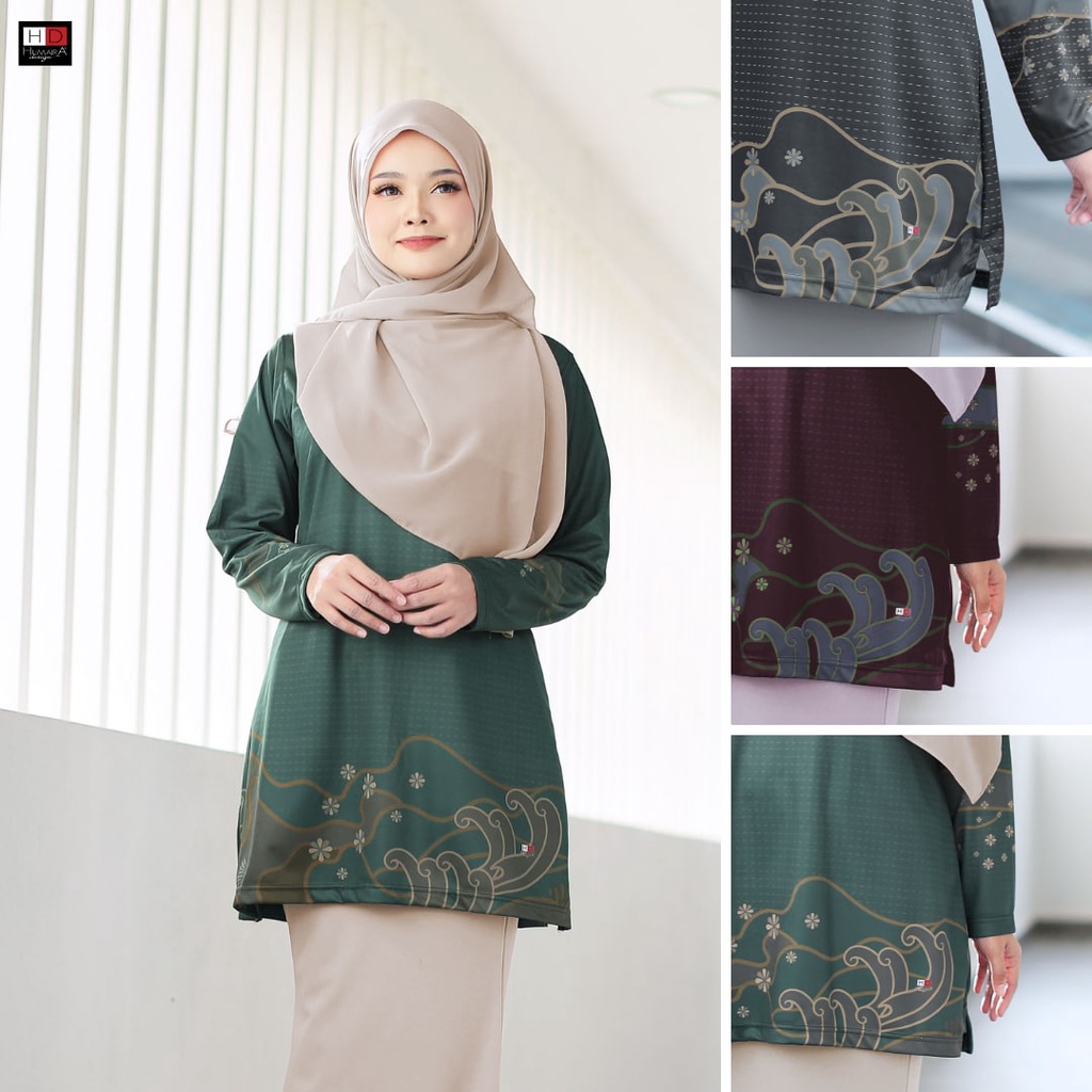 T shirt Jersey Humaira Design Lyssa (Muslimah) | Shopee Malaysia