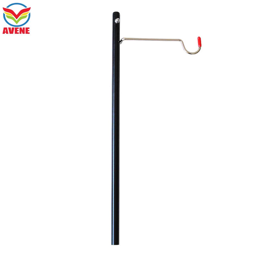 Lantern Post Pole - Aluminum Alloy Portable Lamp Stand Hook Hanging ...
