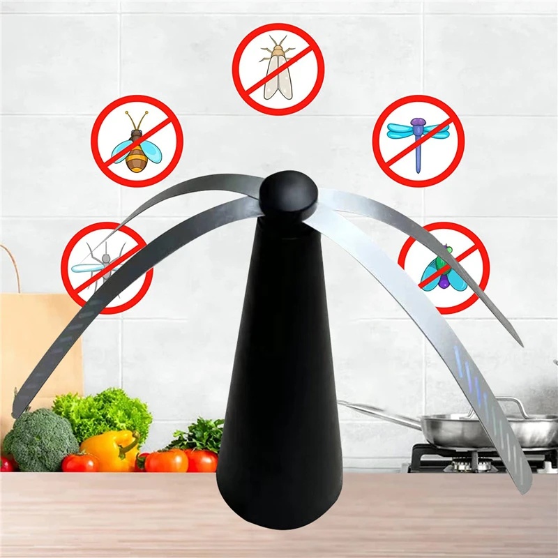 Automatic Fly Trap Fly Repellent Fan Pest Control Mosquito Killer ...
