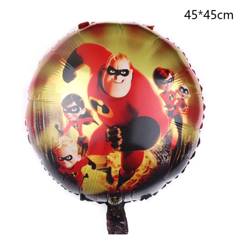 18inch Cartoon Incredibles 2 Movie Super Man Foil Balloons Helium ...