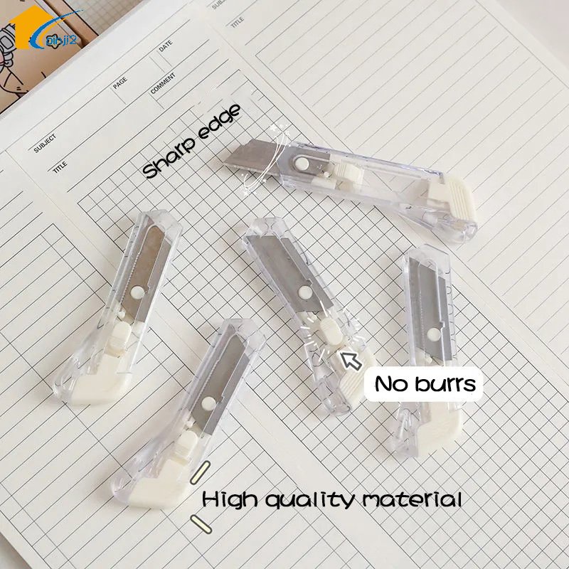 Students Utility Knife Mini Box Paper Cutter Simple Stationery Supplies ...