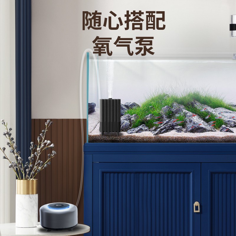 Water Goblin Fish Tank Filter Fluidized Bed Bacteria Suction Mini Anti ...