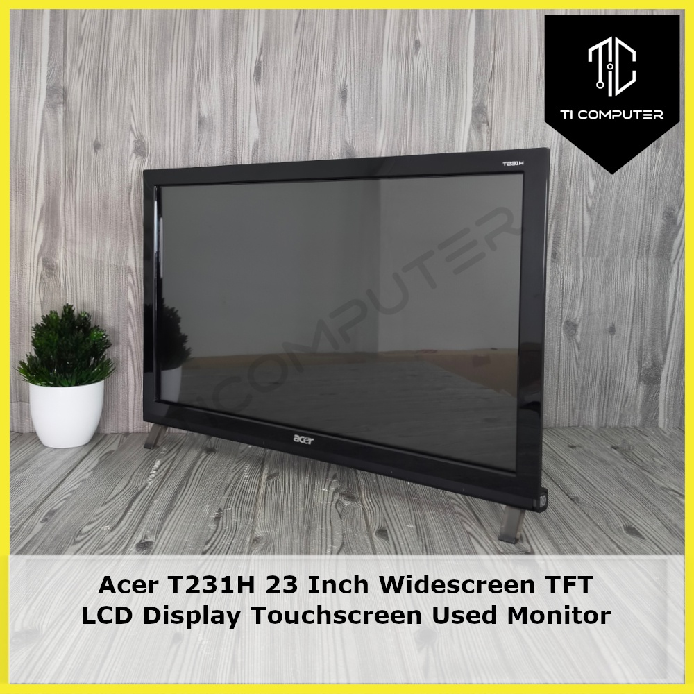 Acer T231H 23 inch Widescreen TFT LCD Display Touchscreen Used Monitor ...