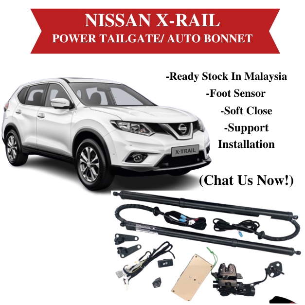 SIDESTEPSNPOWERBOOT Nissan X-trail Electric Auto Tailgate Power Boot ...