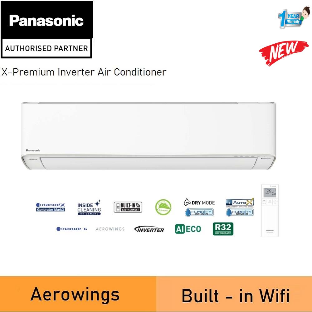 Panasonic X-Premium Inverter Air Conditioner R32 XU Series (1.0HP-2.5HP ...
